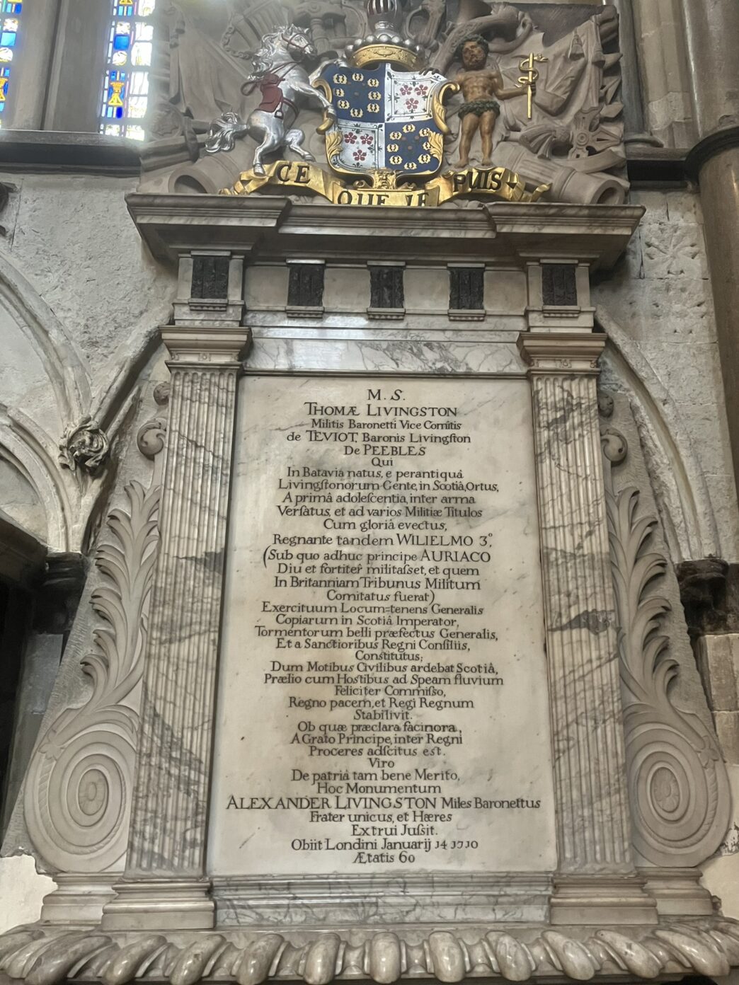 Livingston, Thomas (Viscount Teviot) – Virtues of the Dead